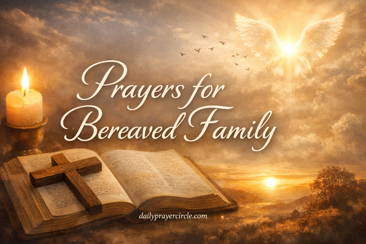 52+ Powerful Prayers for Bereaved Family with Bible Verses (2025)